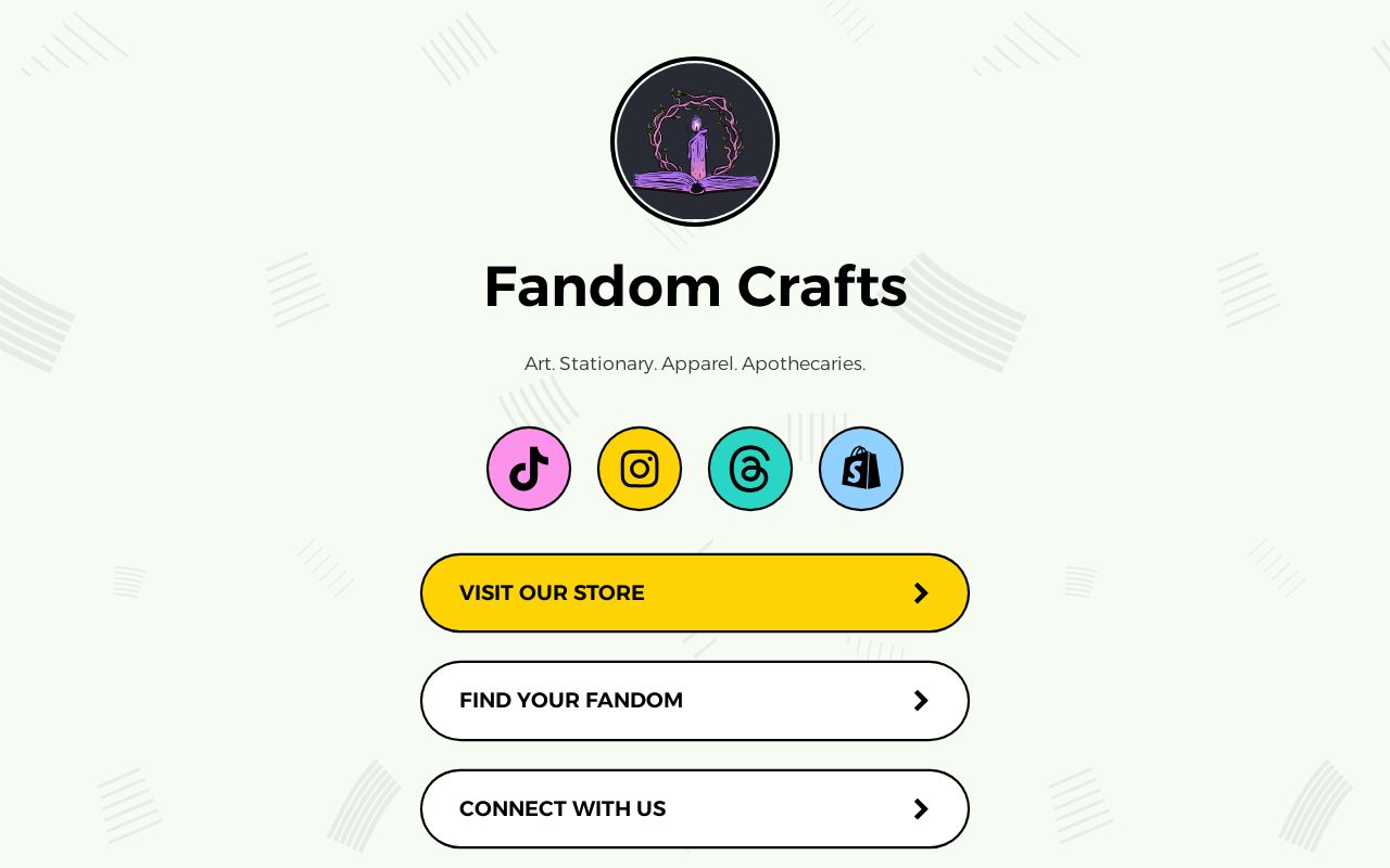 Fandom Crafts Company Links